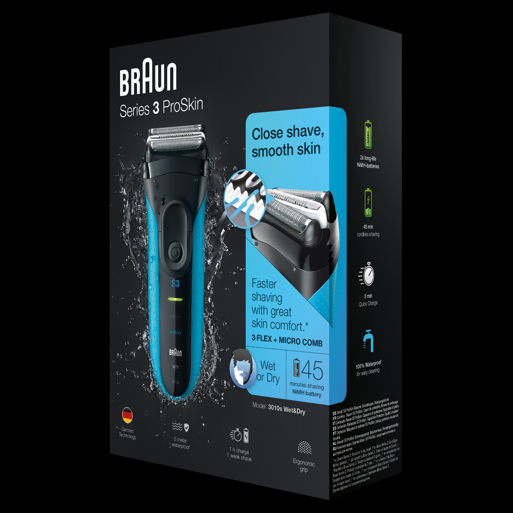Braun Series 3 Series 3 3010s Wet&Dry – testy a recenze | 8nej.cz